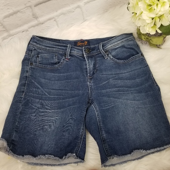 Seven7 | Shorts | Seven 7 Sexy Relaxed Bermuda Shorts Siz | Poshmark